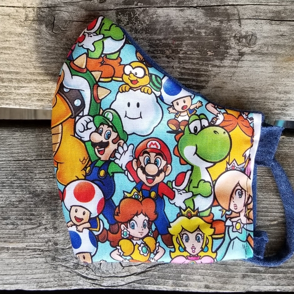 handmade | Other | Super Mario Bros Face Mask Handmade | Poshmark